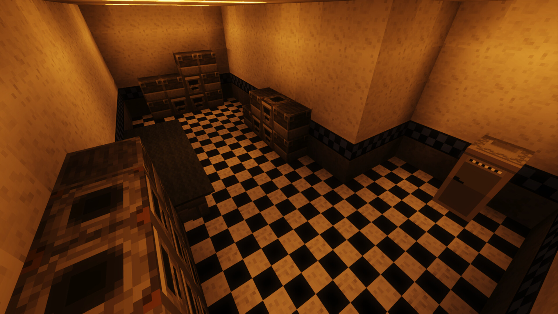 Custom FNAF pizzeria (resource pack required) Minecraft Map