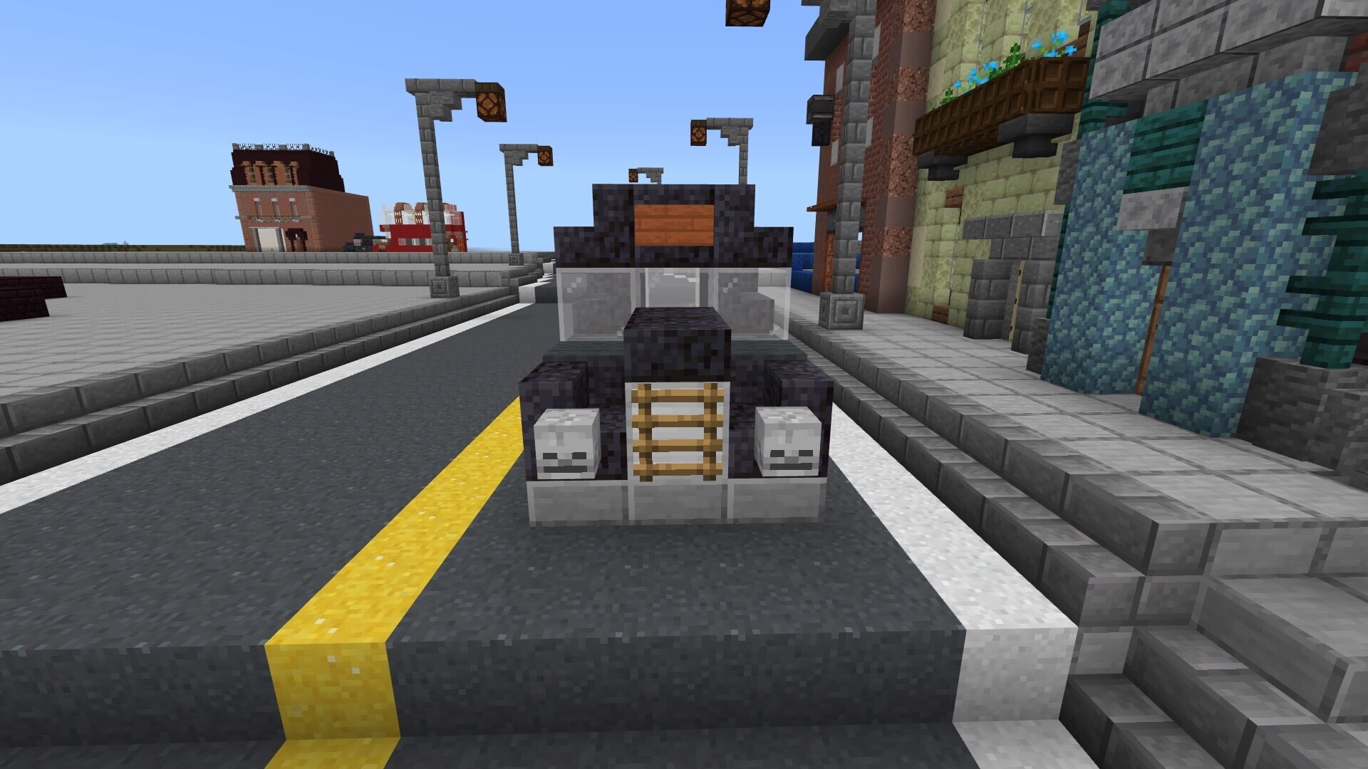 Fallout London Black Taxi Cab Minecraft Map