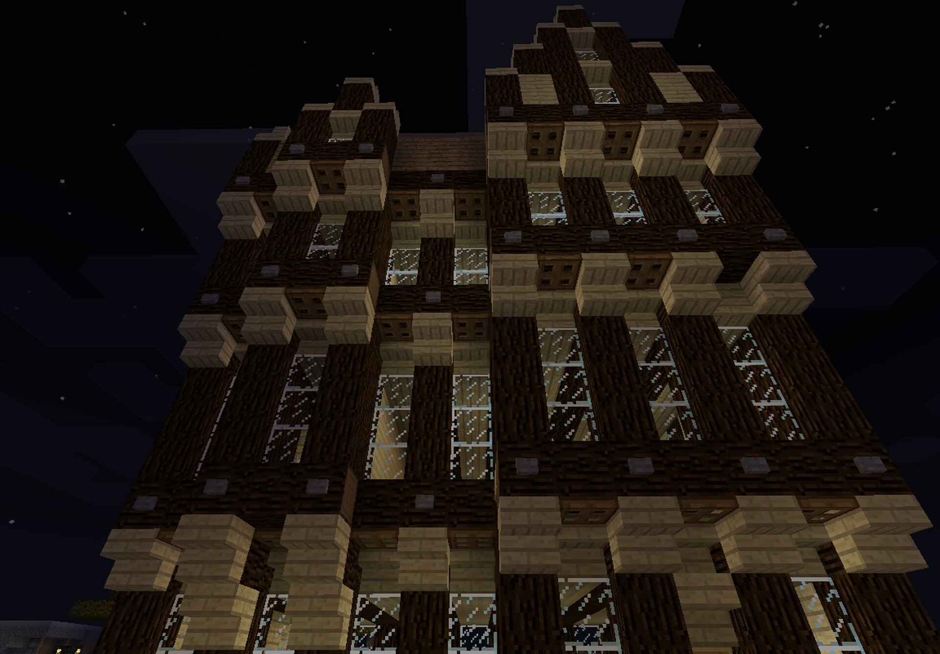 Grande casa de madeira # 03 Minecraft Map