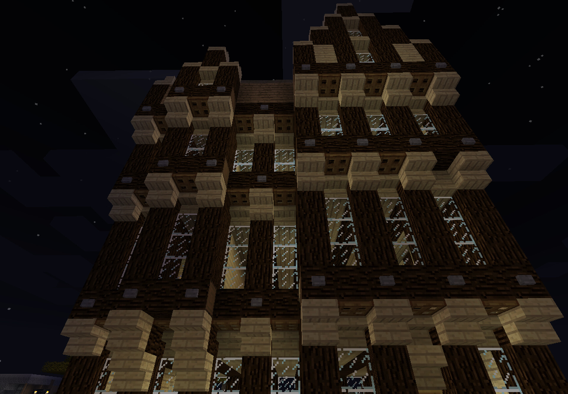 Grande casa de madeira # 03 Minecraft Map