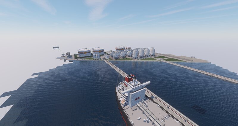 Oil Refinery Minecraft Map