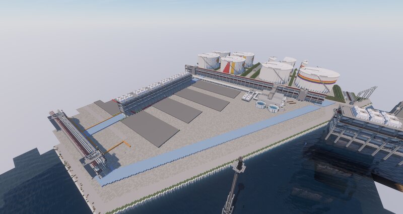 Oil Refinery Minecraft Map