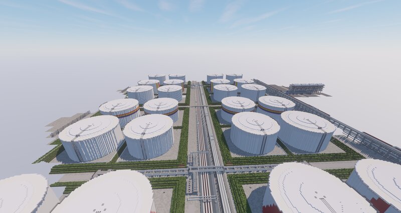 Oil Refinery Minecraft Map