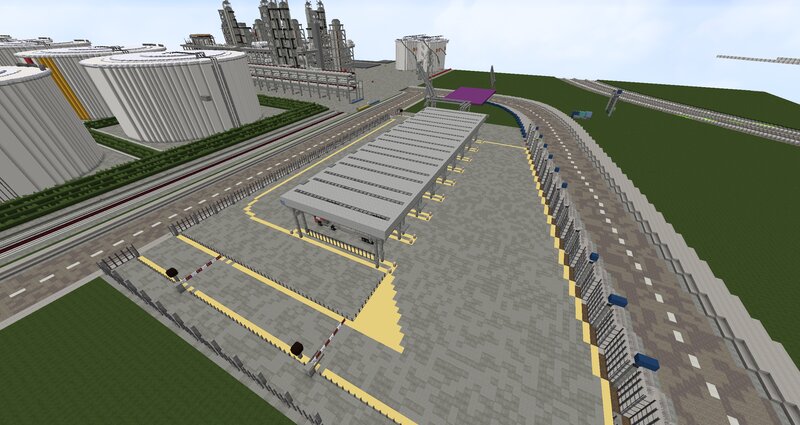 Oil Refinery Minecraft Map