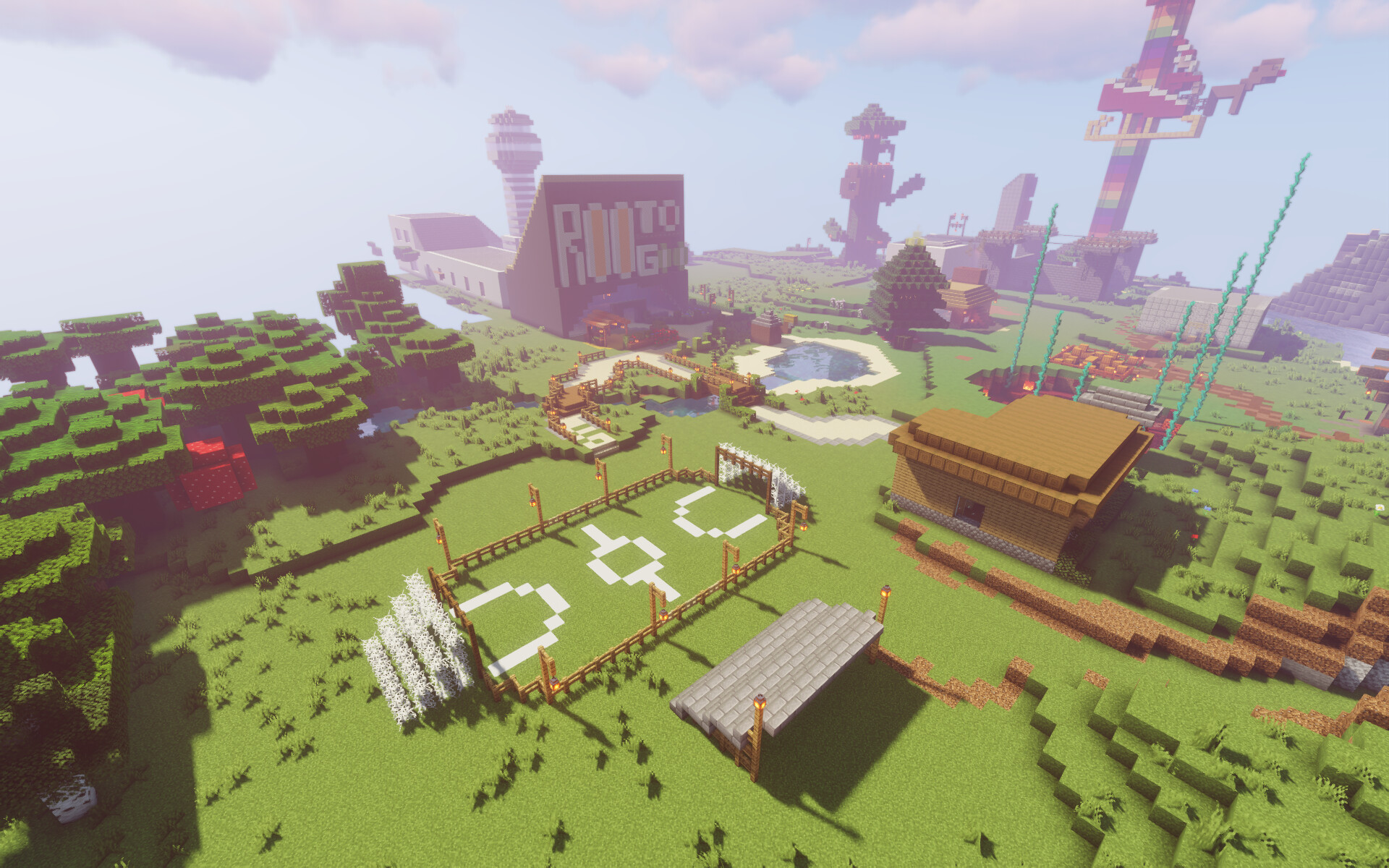 Home Town Map Minecraft Map