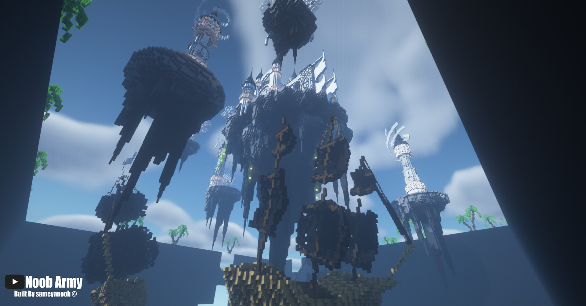 Floating Kingdom by Noob Army Minecraft Map