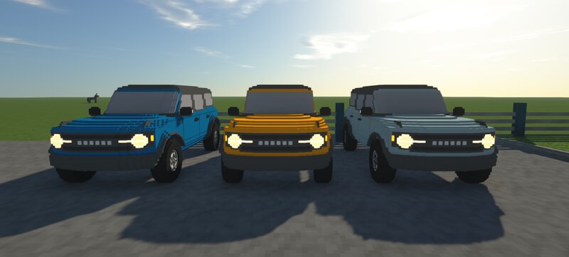 Ford Bronco [6th Gen] [1:1 Scale Little Tiles] [Download Available ...