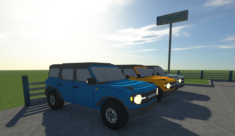 Ford Bronco [6th Gen] [1:1 Scale Little Tiles] [Download Available ...