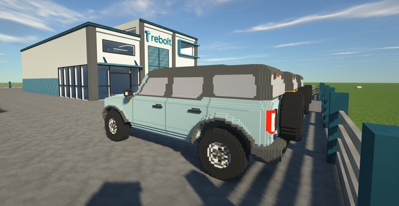 Ford Bronco [6th Gen] [1:1 Scale Little Tiles] [Download Available ...