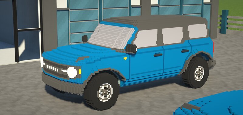 Ford Bronco [6th Gen] [1:1 Scale Little Tiles] [Download Available ...