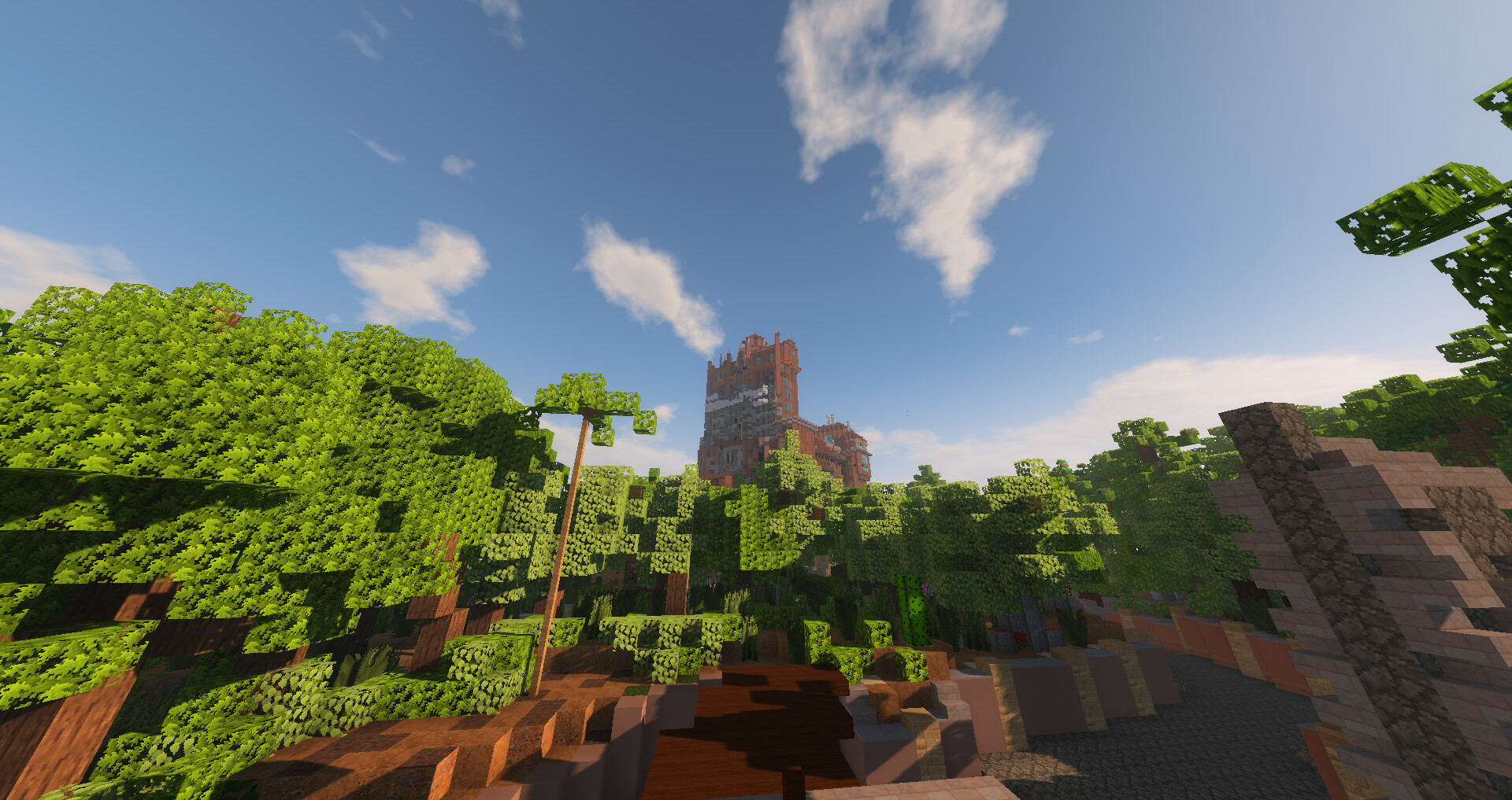 Walt Disney World - The Palace Network - DHS/Epcot Minecraft Map