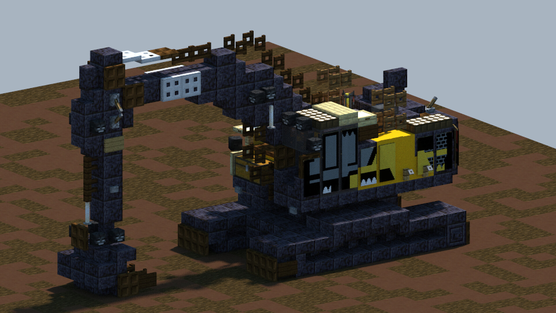 Volvo EC250EL, Excavator [With Download] Minecraft Map