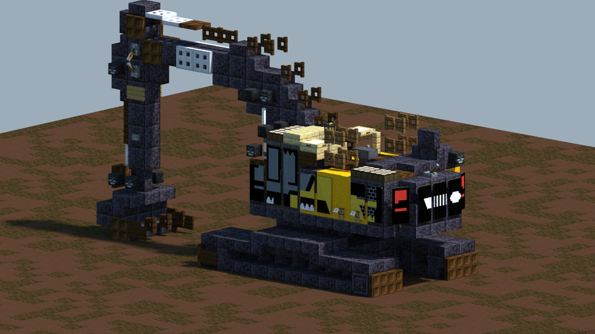 Volvo EC250EL, Excavator [With Download] Minecraft Map