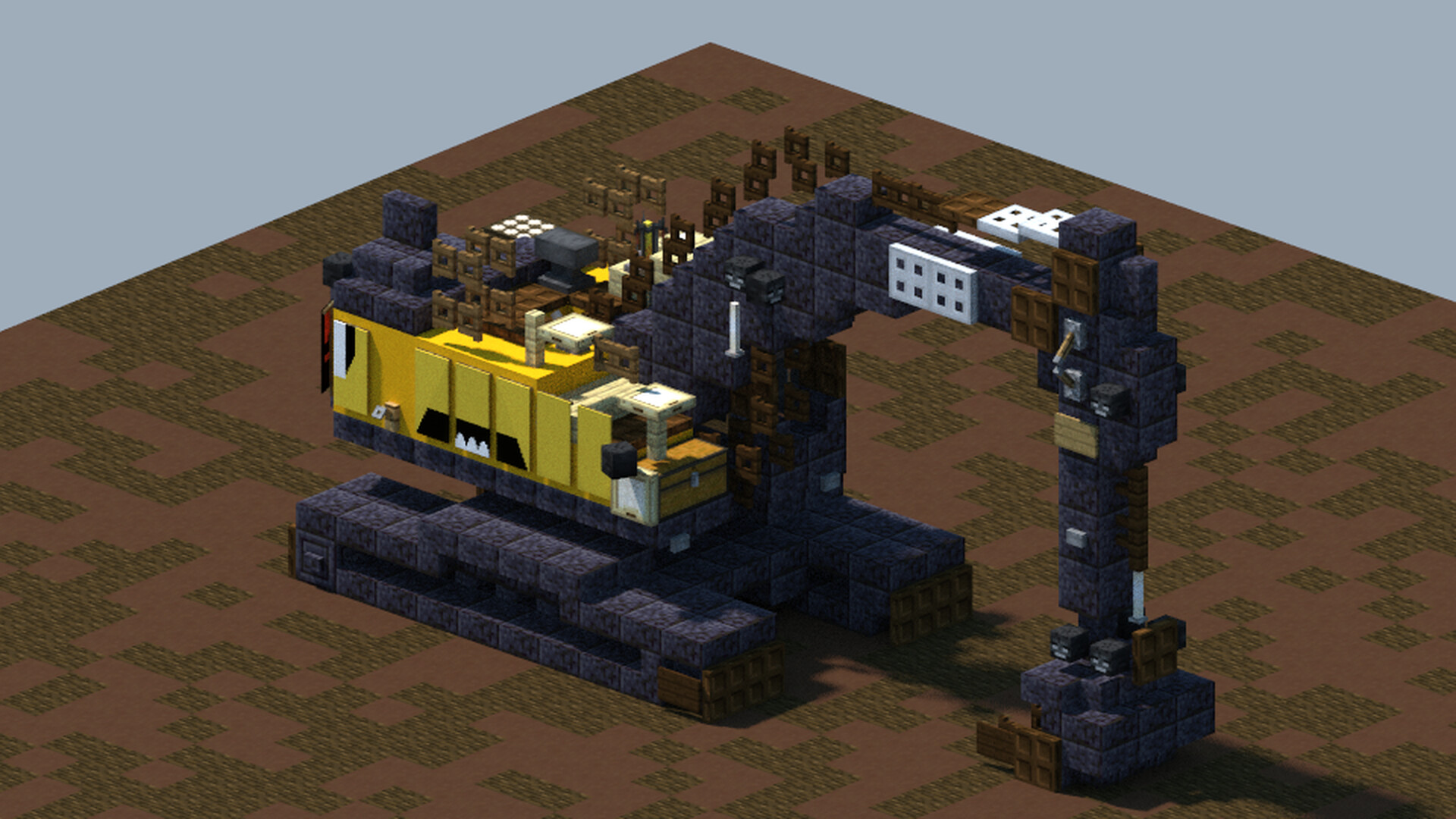 Volvo EC250EL, Excavator [With Download] Minecraft Map