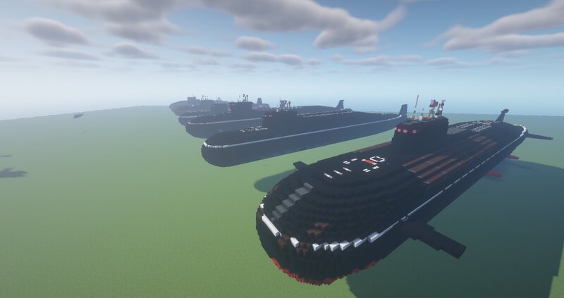submarine pack / collection Minecraft Map