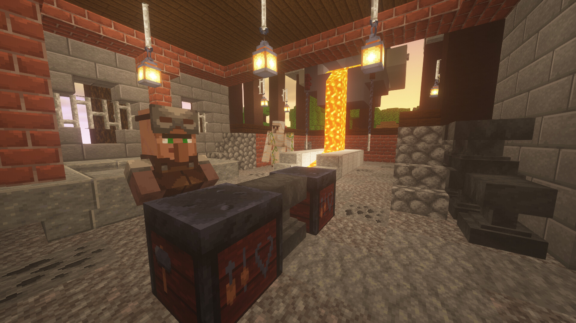 Traditional Brick Village - Hera Isle Minecraft Map