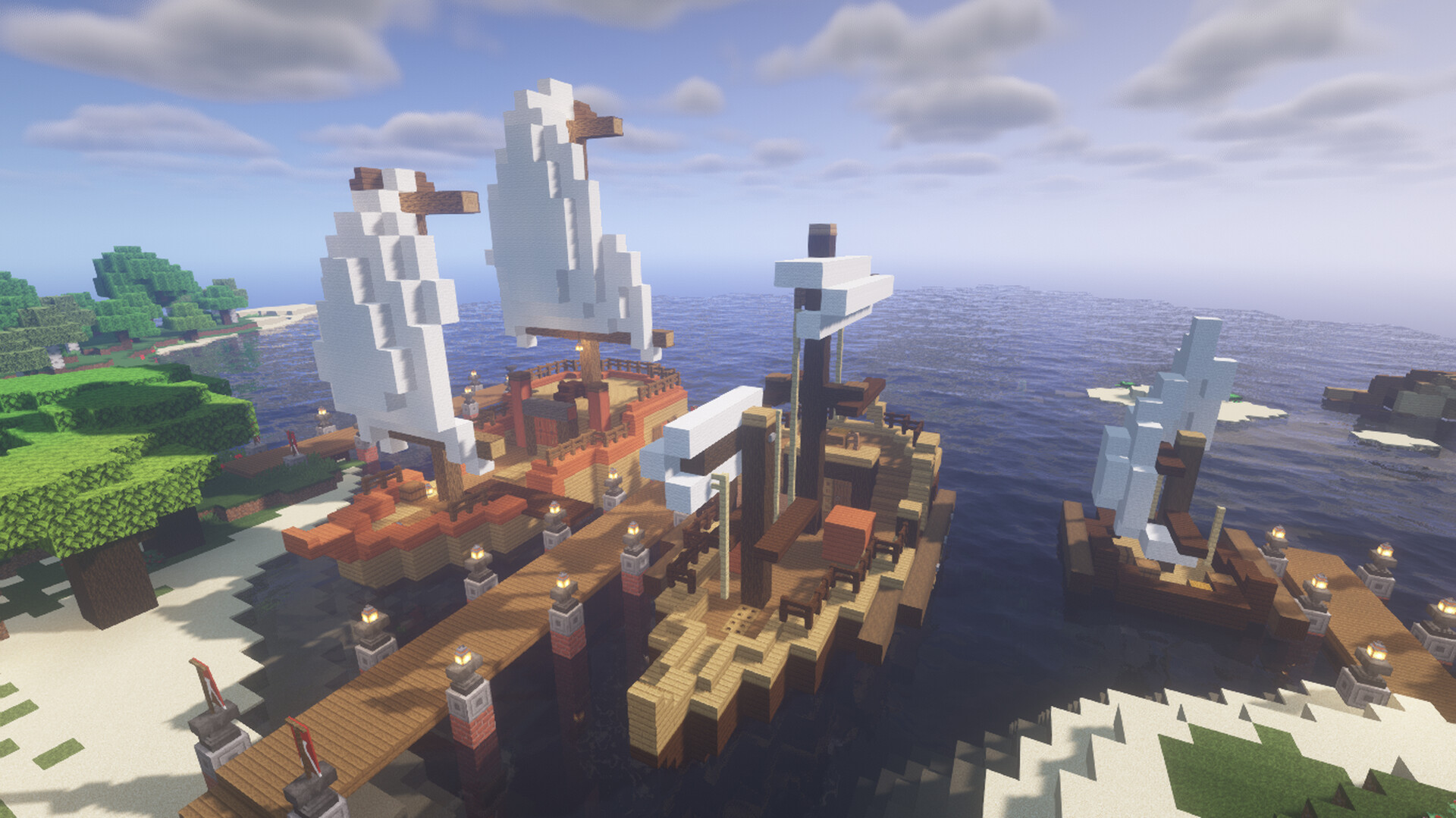 Traditional Brick Village - Hera Isle Minecraft Map