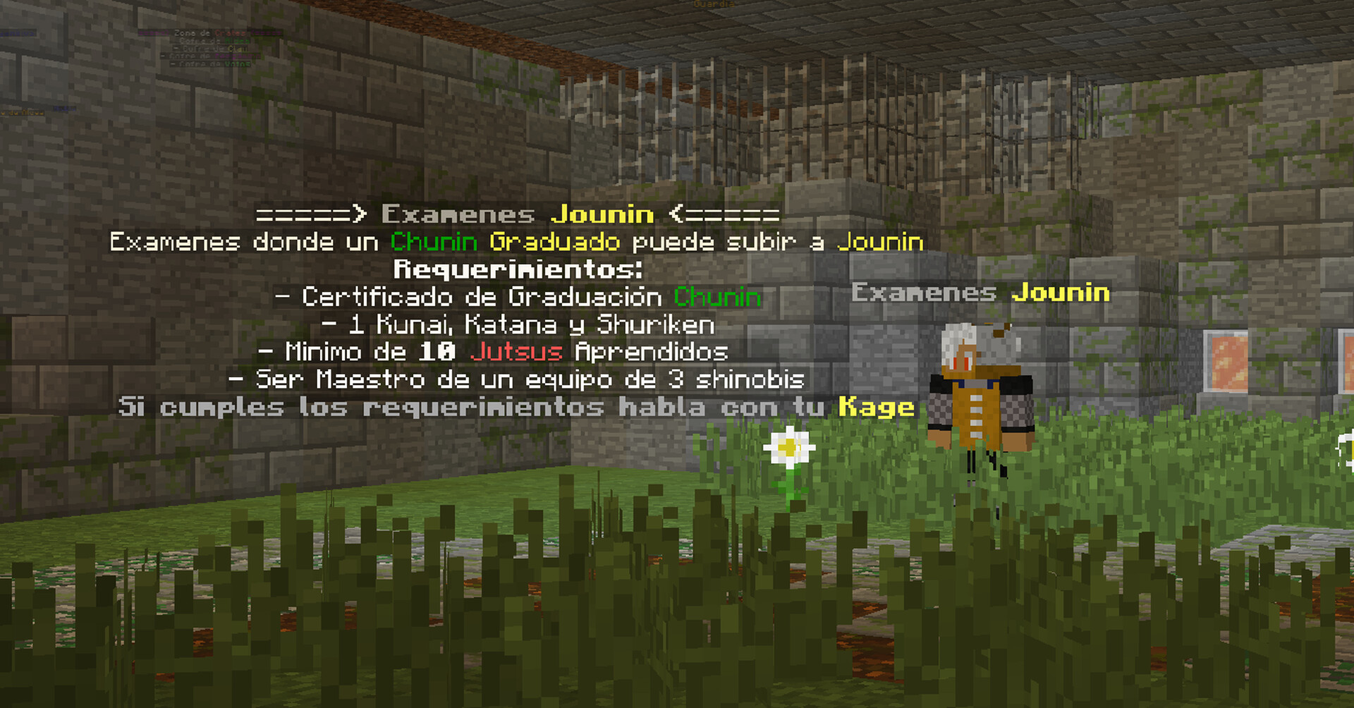 Naruto RPG Server Configured! Minecraft Map