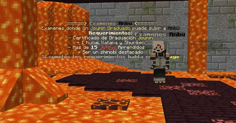 Naruto RPG Server Configured! Minecraft Map