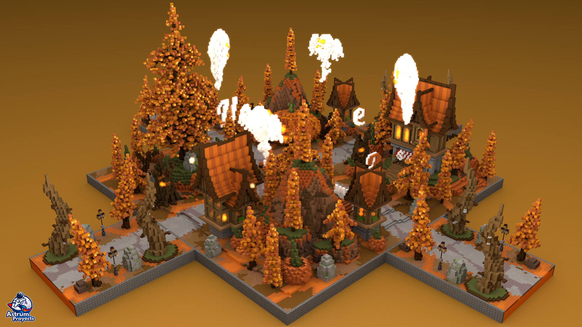 HCF Spawn - HALLOWEEN Theme Minecraft Map