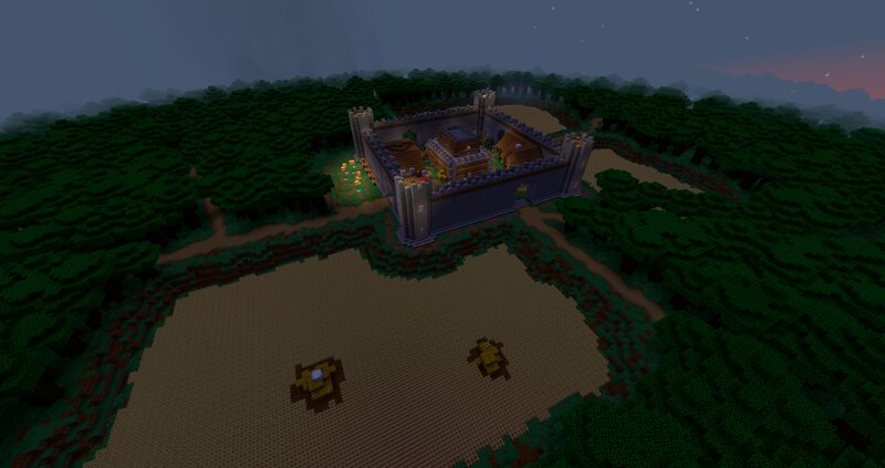 Castle defense minigame F3J [1.17.1] Minecraft Map