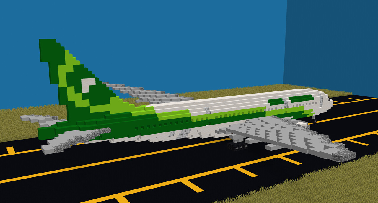 Iraqi Airways Boeing 777-200LR (1:1) Minecraft Map