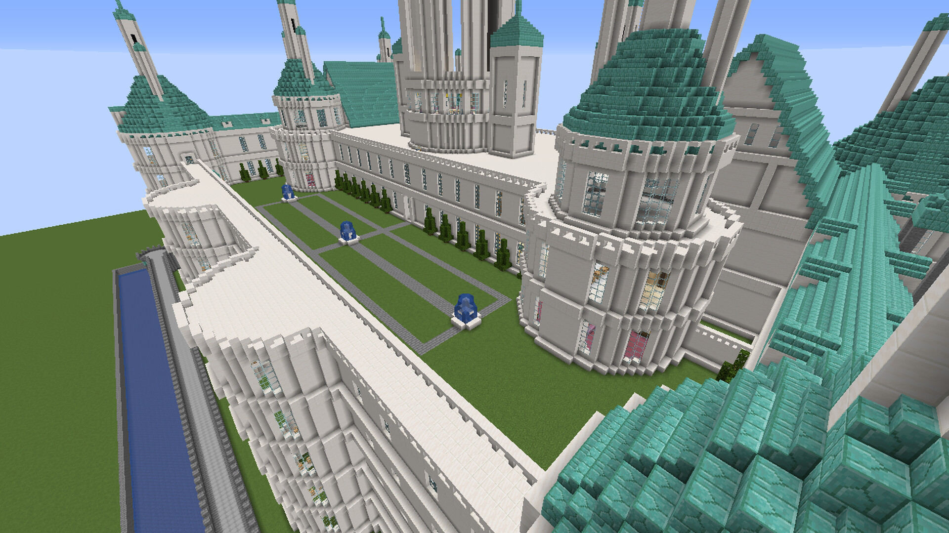 Pangaea Castle, One Piece Minecraft Map
