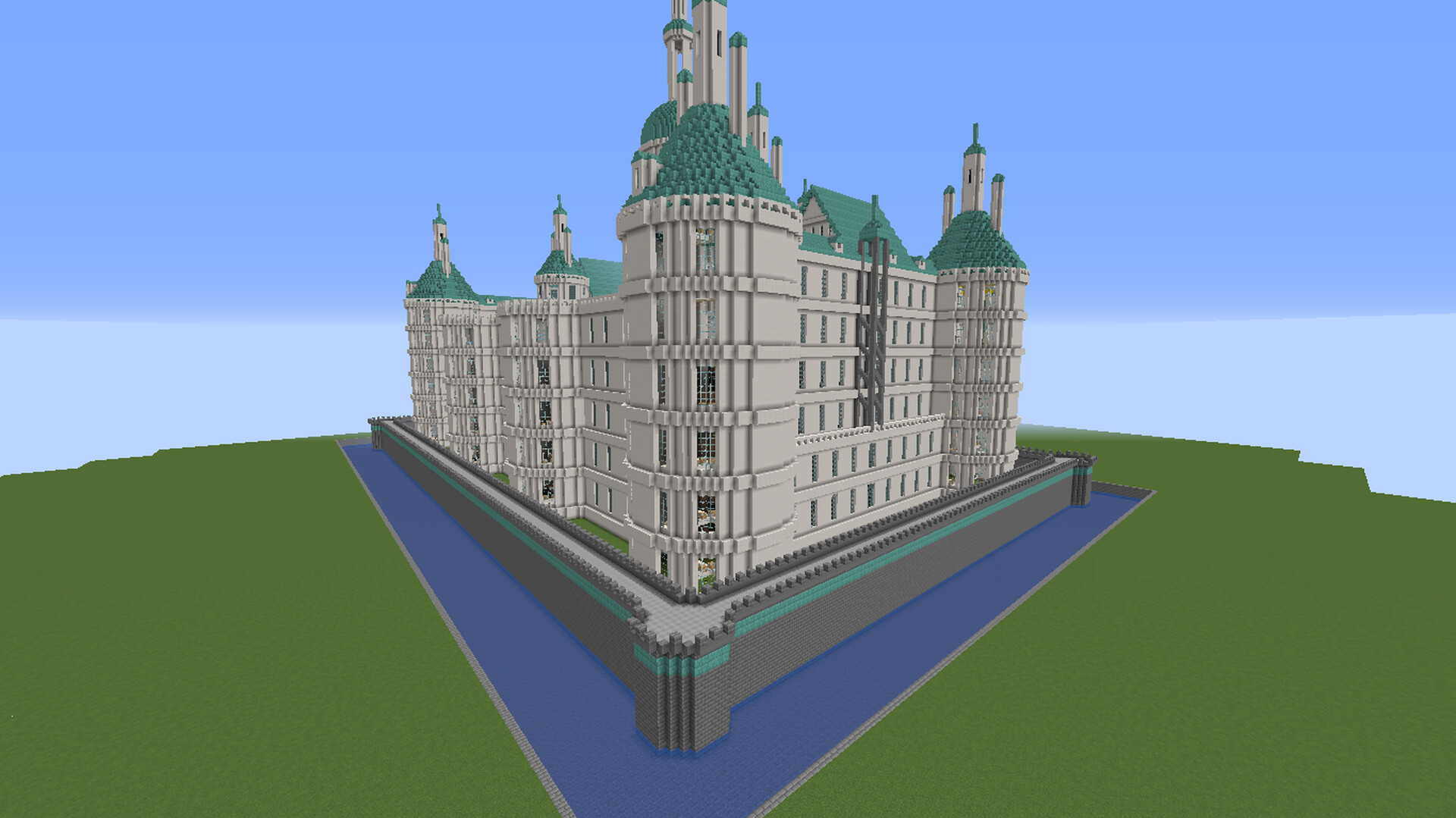 Pangaea Castle, One Piece Minecraft Map