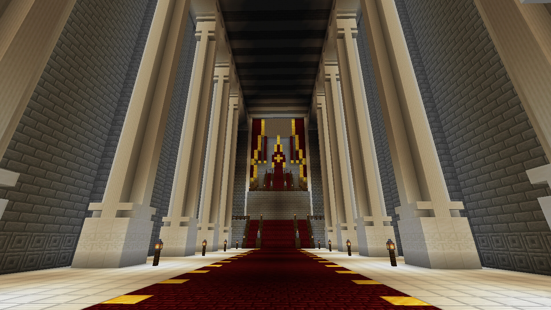 Pangaea Castle, One Piece Minecraft Map