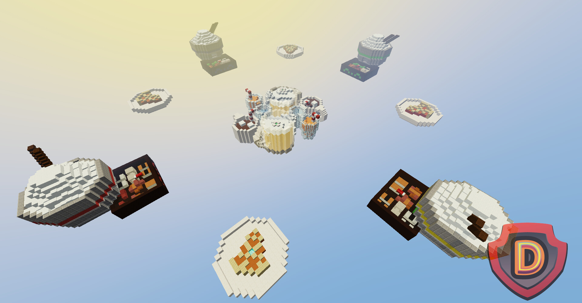 Food Bedwars Map Minecraft Map