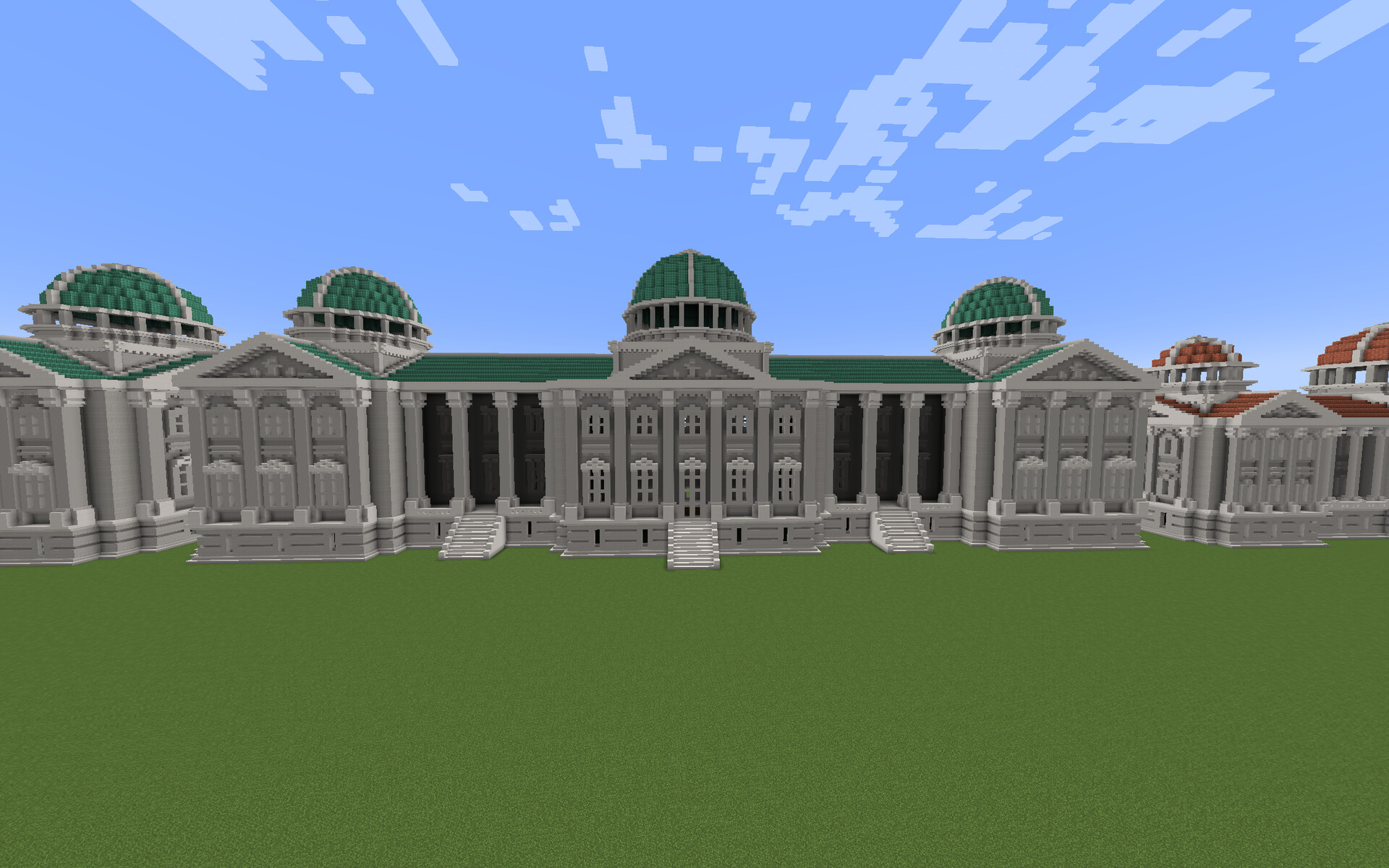 Neoclassical Server Capitol Buildings Minecraft Map