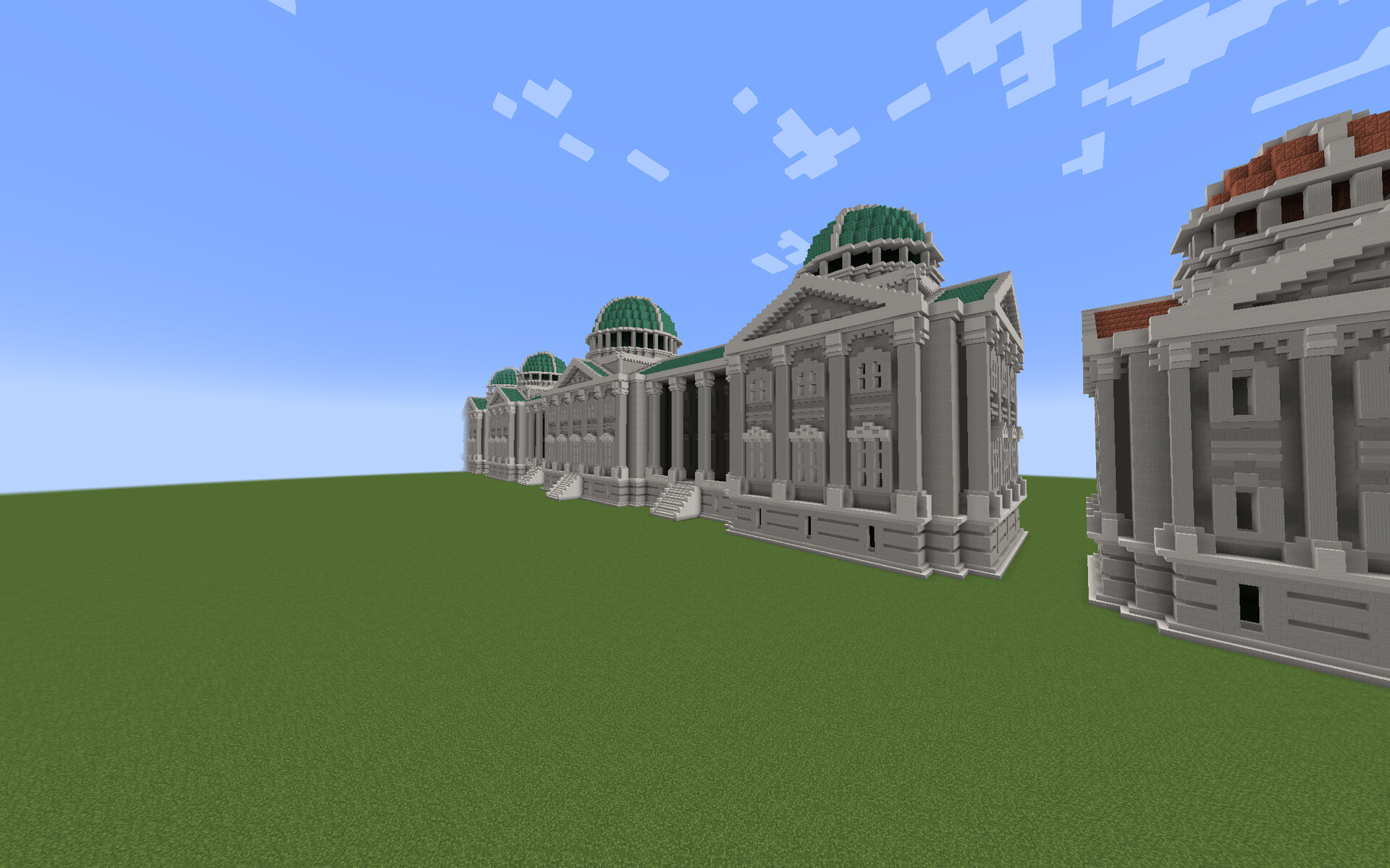 Neoclassical Server Capitol Buildings Minecraft Map