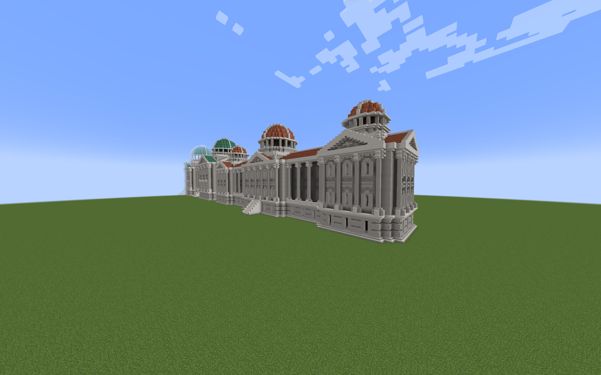 Neoclassical Server Capitol Buildings Minecraft Map