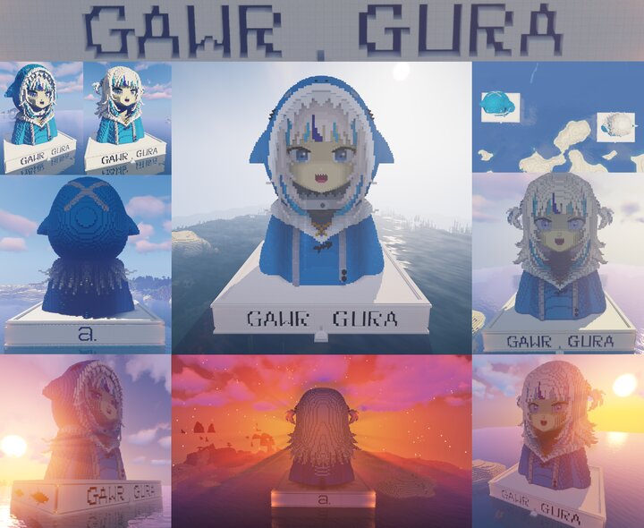 Gura's Monument Minecraft Map