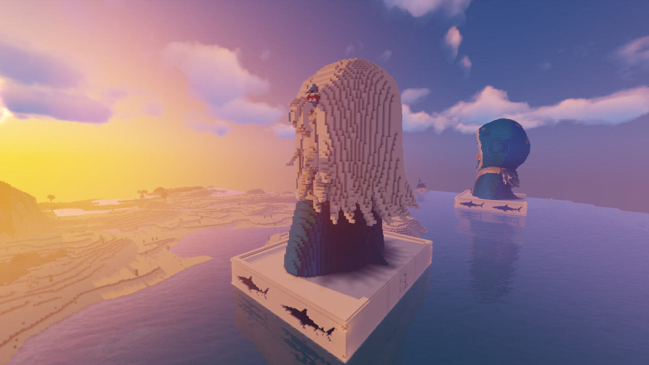 Gura's Monument Minecraft Map