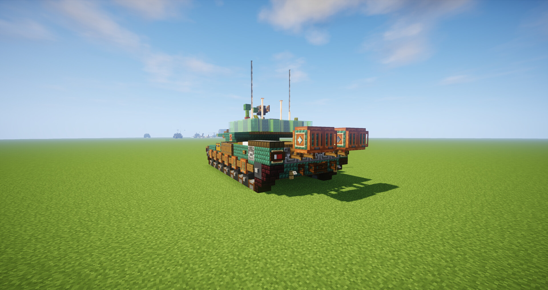 Type 99 Main Battle Tank Minecraft Map