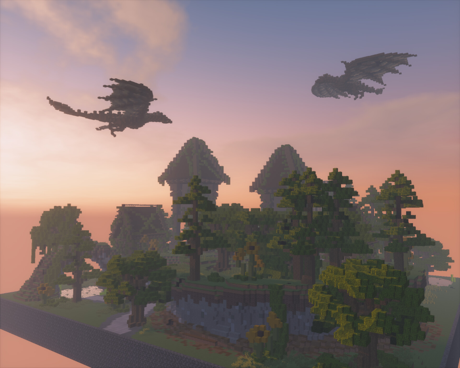 🌳 HCF Forest Spawn 🌳 Minecraft Map