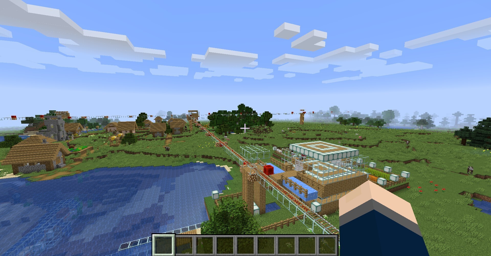 my first railway map Minecraft Map