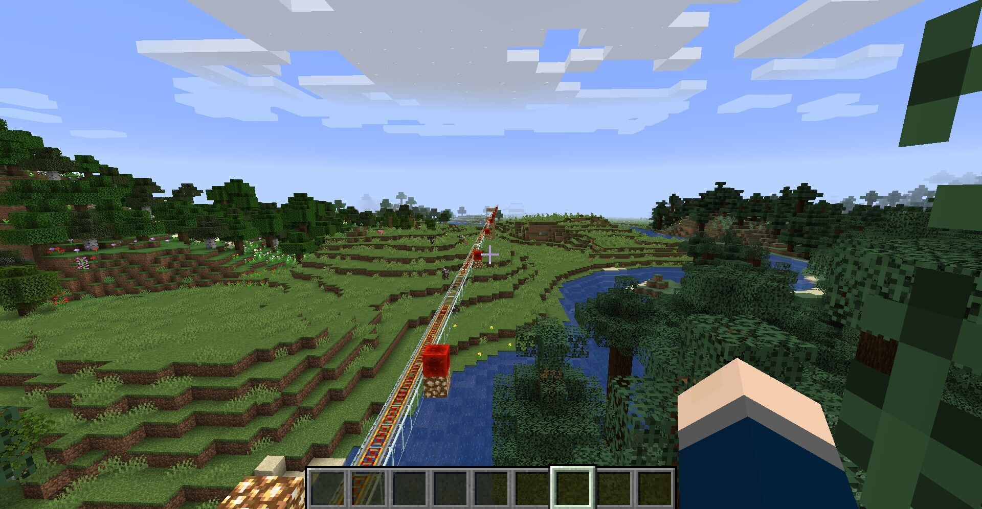 my first railway map Minecraft Map