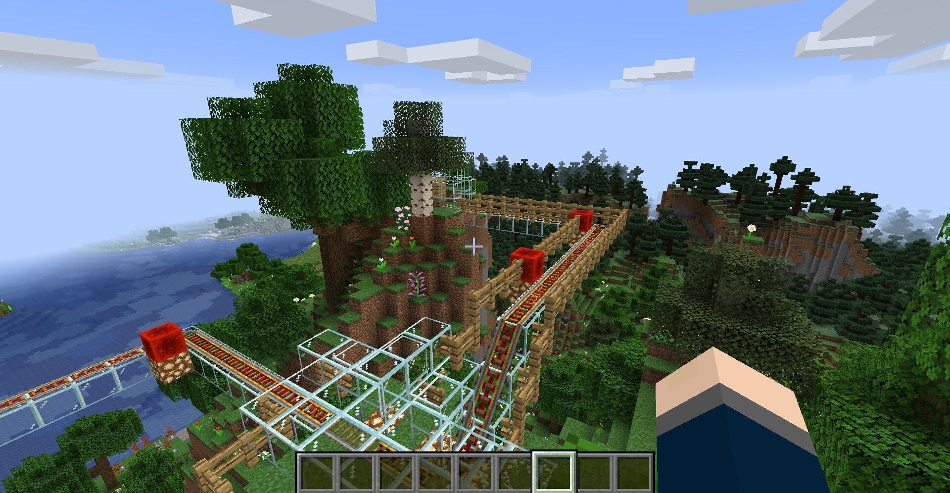 my first railway map Minecraft Map