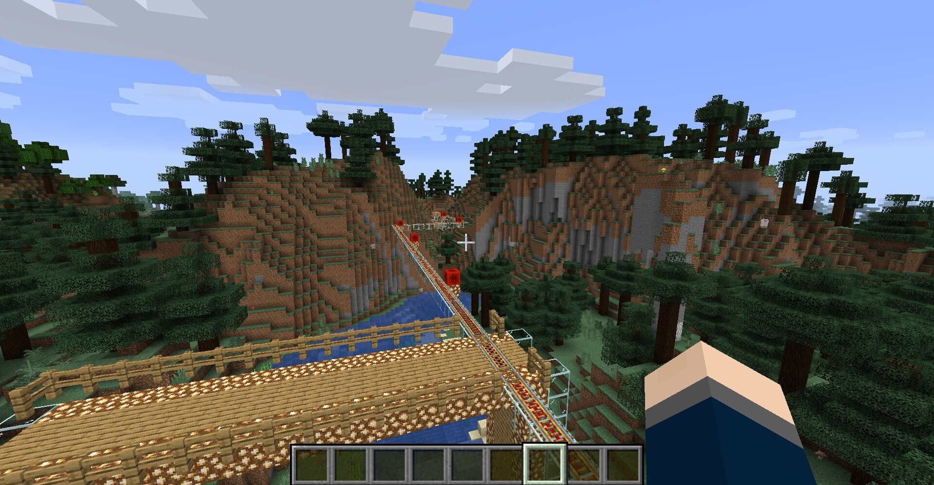 my first railway map Minecraft Map
