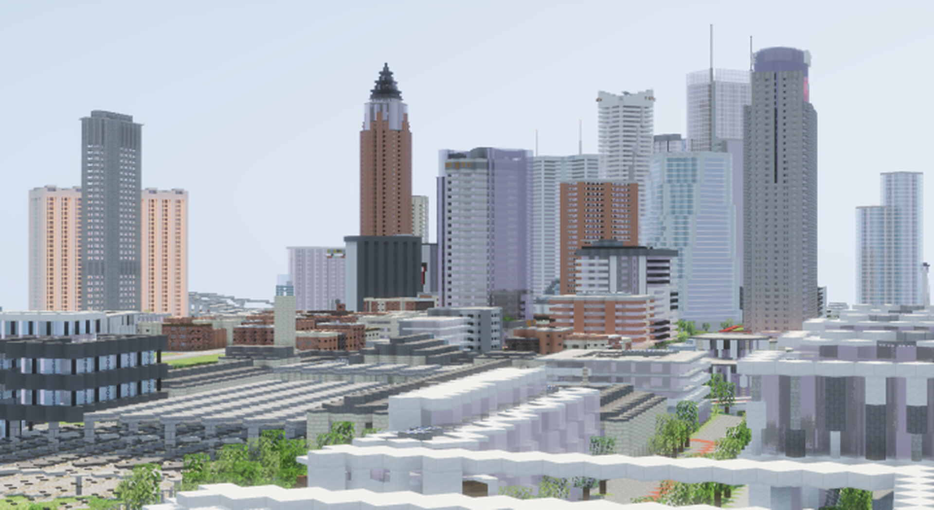 Aurellia | 1:5 scale city Minecraft Map