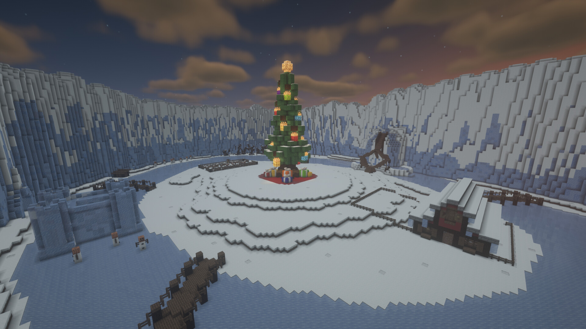 Seasons Arena - Winter Minecraft Map