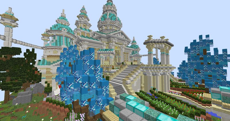Frozen Castle Minecraft Map