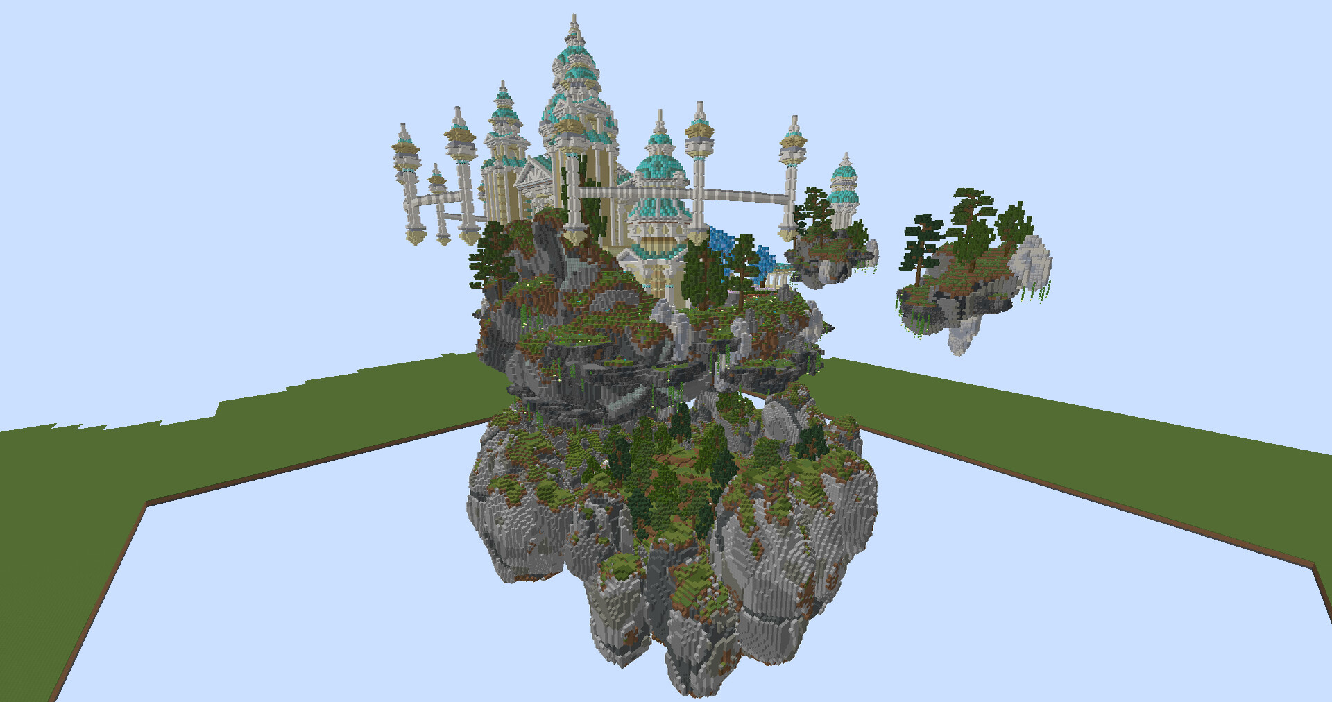 Frozen Castle Minecraft Map