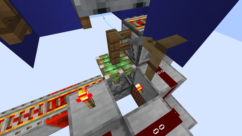 Flat Auto Cart Launcher Minecraft Map