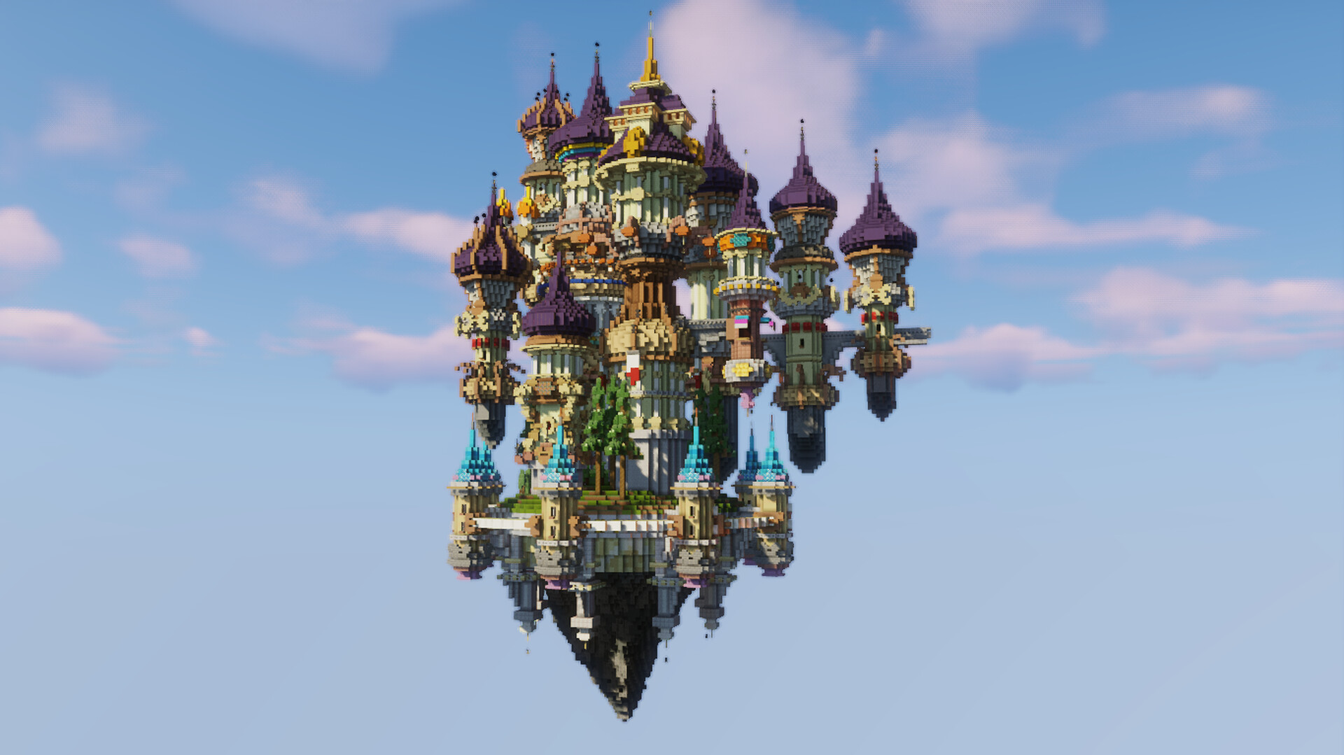 Fantasy Witch Castle Minecraft Map