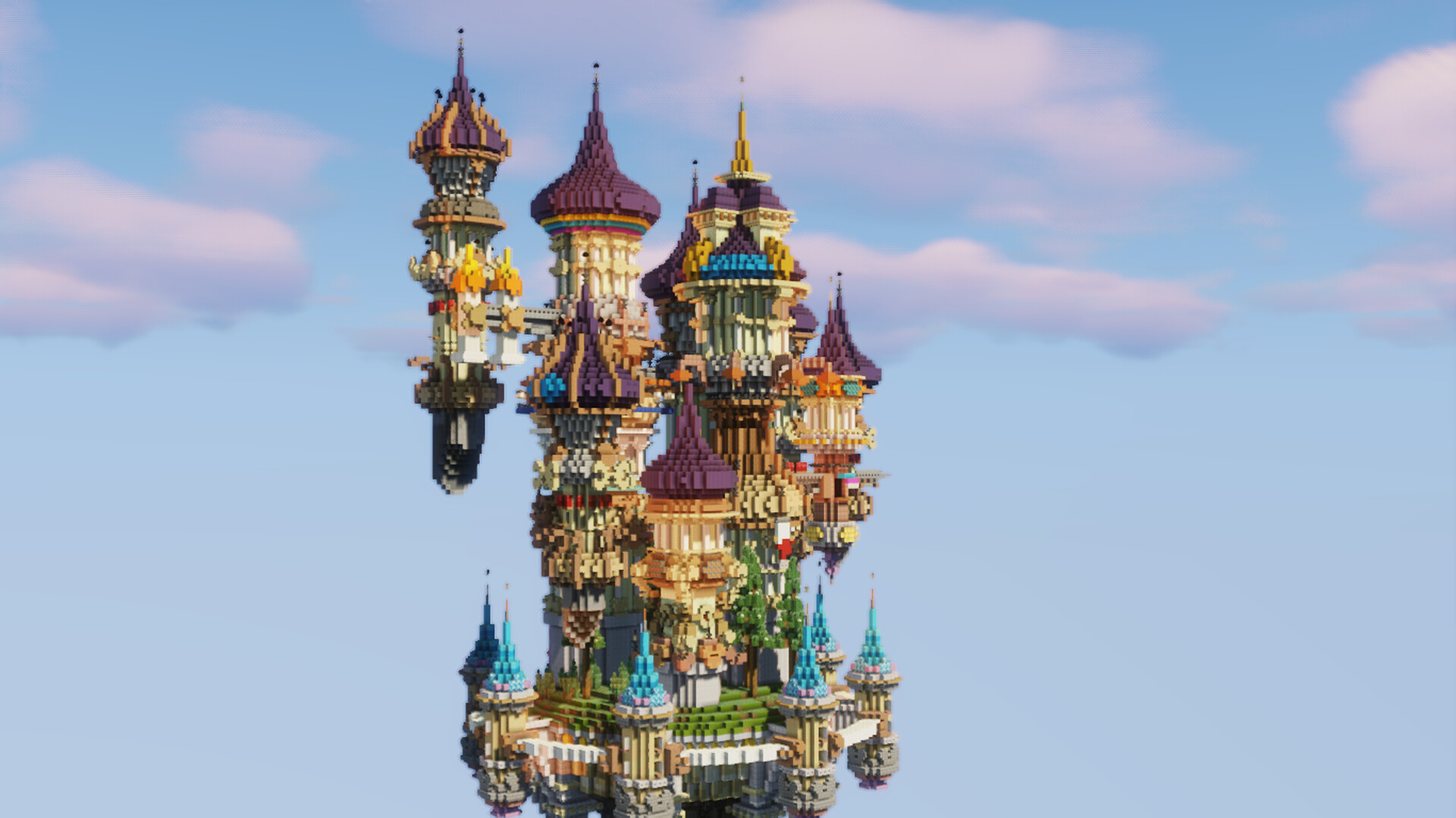 Fantasy Witch Castle Minecraft Map