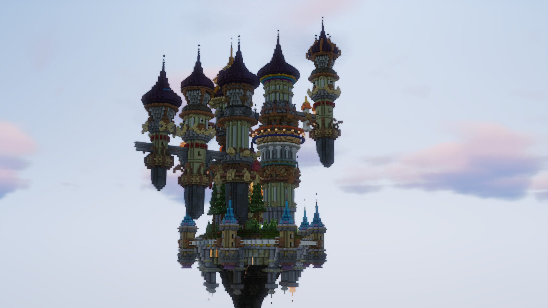 Fantasy Witch Castle Minecraft Map