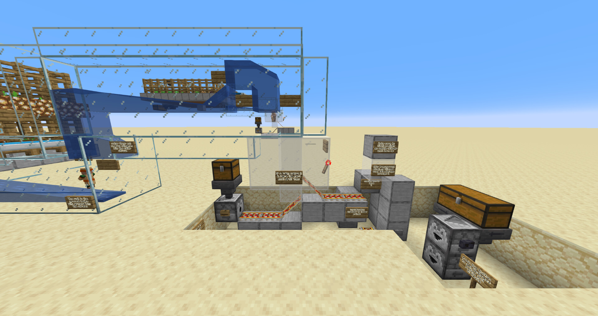 Villager Food Farm and Breeder (All in one) Minecraft Map